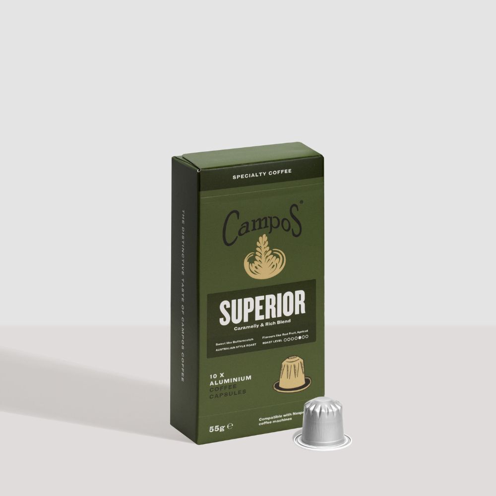 Superior Blend Coffee Capsules - Campos Coffee | MORNING – Morning