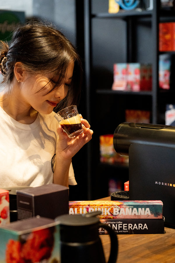 Gayo Apple Cider Coffee Capsules - Space Roastery | MORNING – Morning