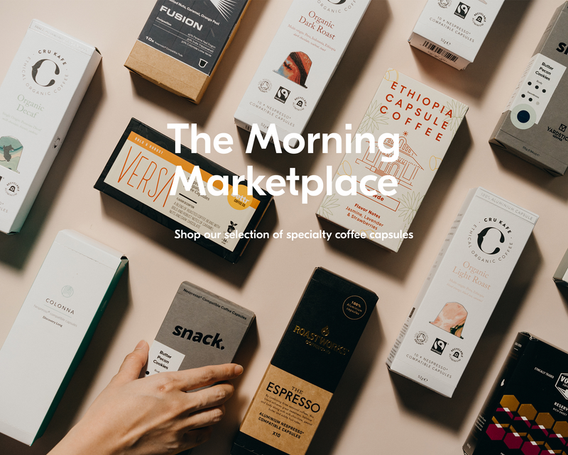 Morning - The World’s Leading Coffee Capsule Machine & Marketplace