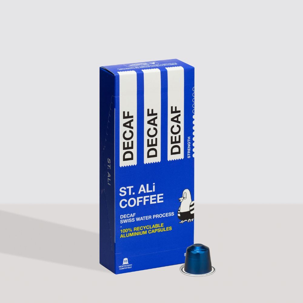 Swiss Water Decaf Coffee Capsules - ST. ALi | MORNING – Morning